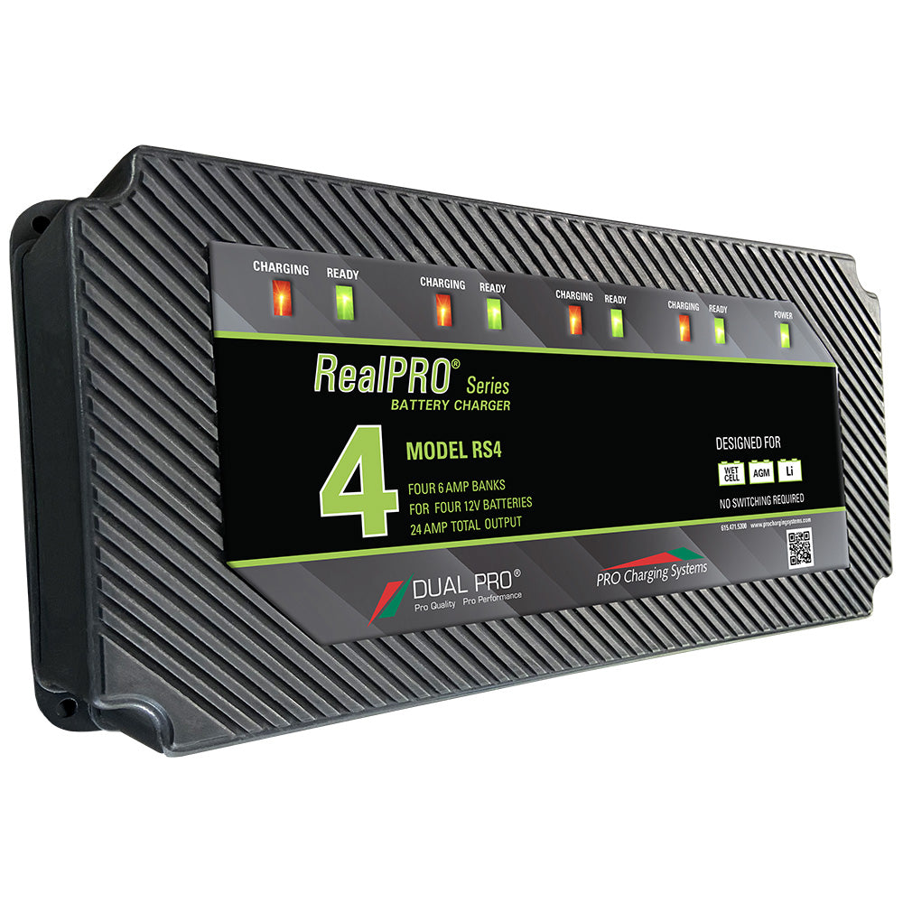 Dual Pro RealPRO Series Battery Charger - 24A - 4-Bank [RS4 ...