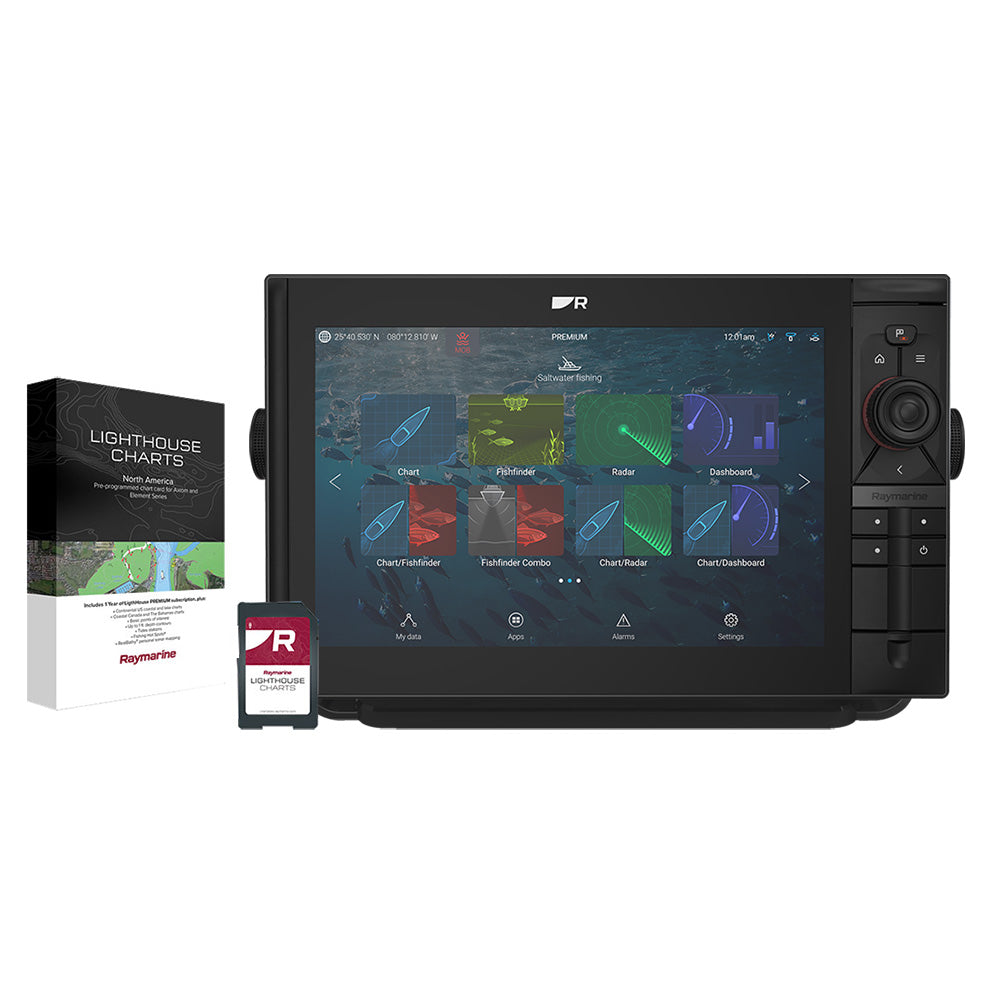 Raymarine Axiom 2 Pro 12 RVM Chartplotter/Fishfinder - Lighthouse Nort ...